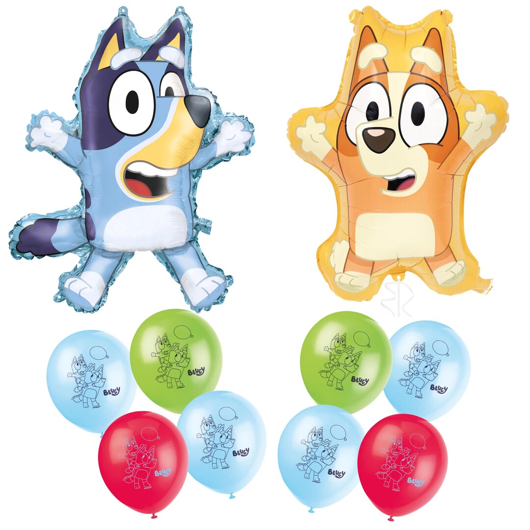 Bluey & Bingo Balloon Bundle - Etsy