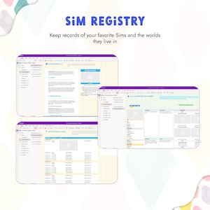 Sims Game Journal & Tracker the Sim Chronicles for Onenote for Sims 4 ...