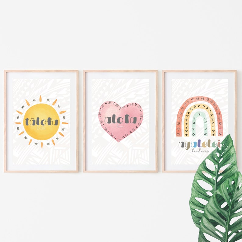 18 Samoan Language Posters Alphabet Numbers Time Colors - Etsy Australia