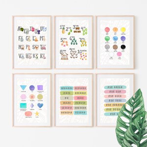 18 Samoan Language Posters Alphabet Numbers Time Colors - Etsy Australia