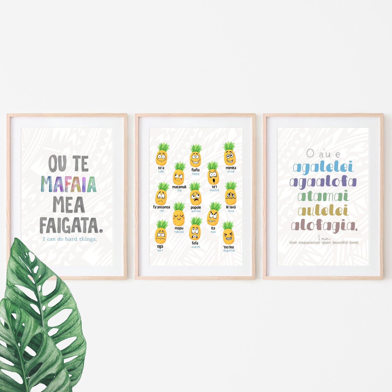 18 Samoan Language Posters Alphabet, Numbers, Time, Colors, Shapes ...