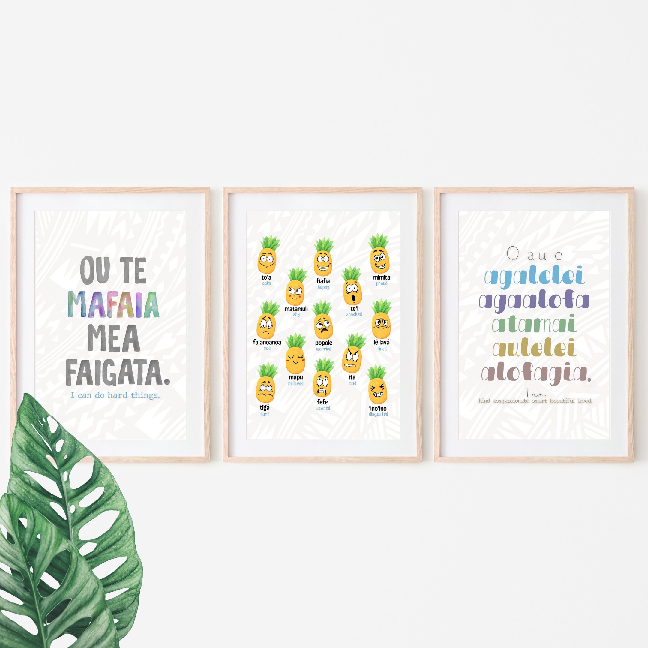 18 Samoan Language Posters Alphabet, Numbers, Time, Colors, Shapes ...