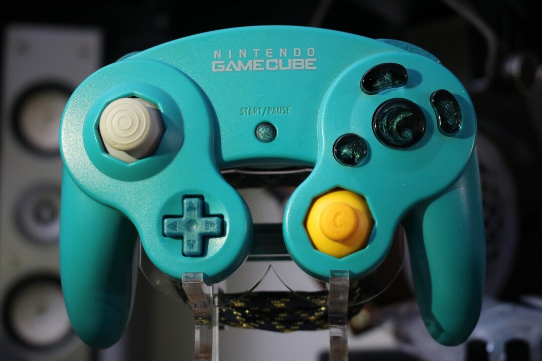 Phobgcc 2.0.5 Gamecube Controller Calibrated Tactile Z / D-pad Bald ...