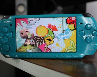 Modded Sony PSP 3000. Emerald Green. 6.61 CFW Mod. 64gb. - Etsy