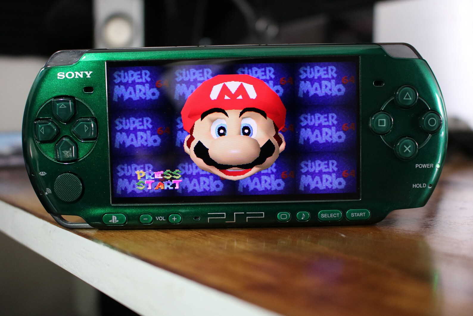 Modded Sony PSP 3000. Emerald Green. 6.61 CFW Mod. 64gb. - Etsy