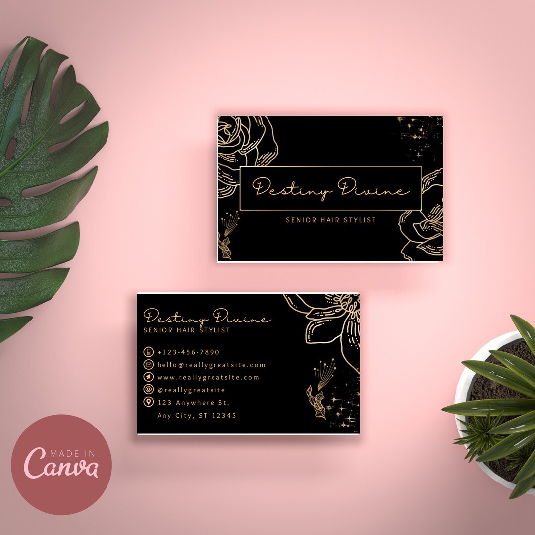 Luxury Business , Modern Business Card , Boutique Business Card ...