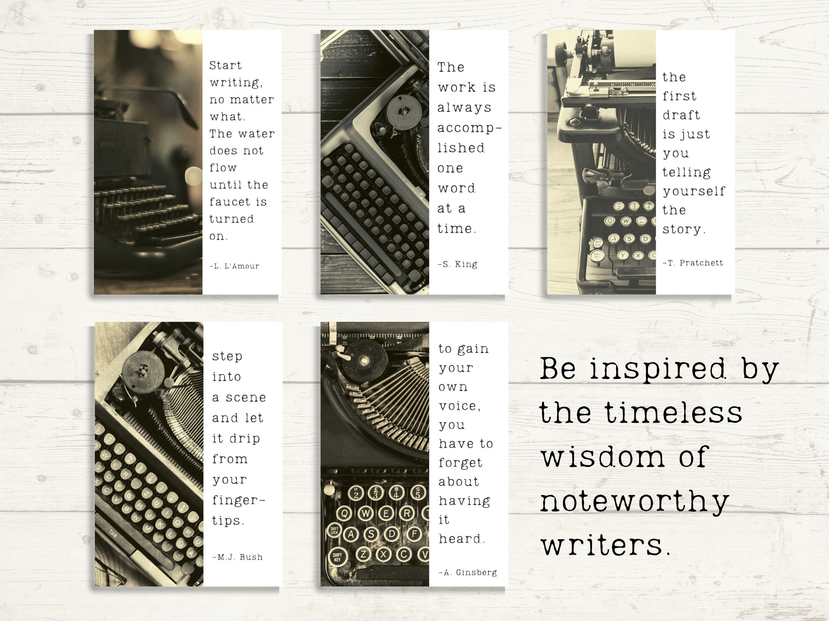 Writers Dashboard Bundle | Writers Planner | Writing Printables ...