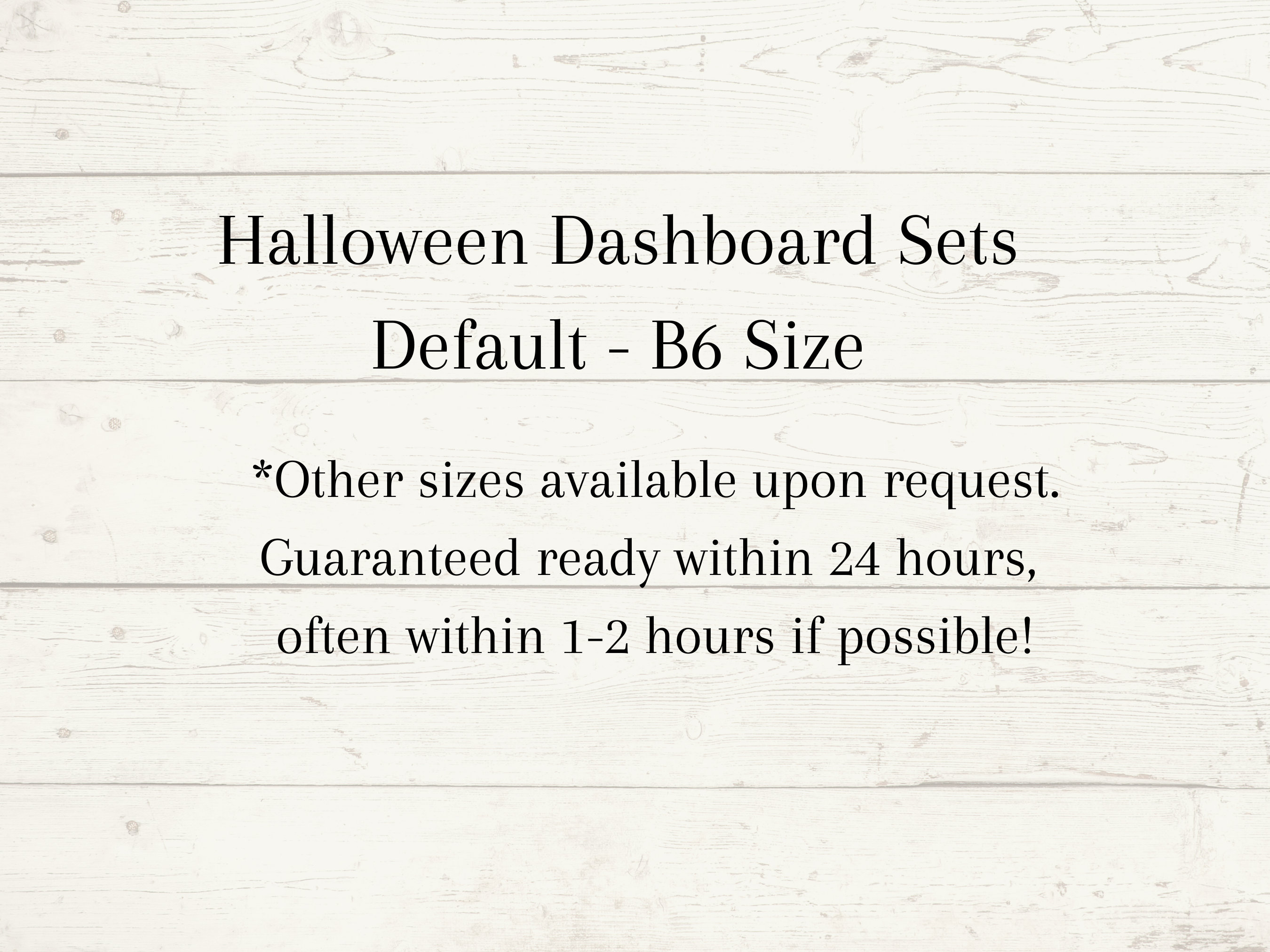 Halloween Printable Dashboard Set | Spooky Planner Inserts | October ...