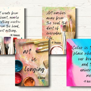 Artist Dashboard Bundle | Artist Theme Printables | Art Dashboards ...