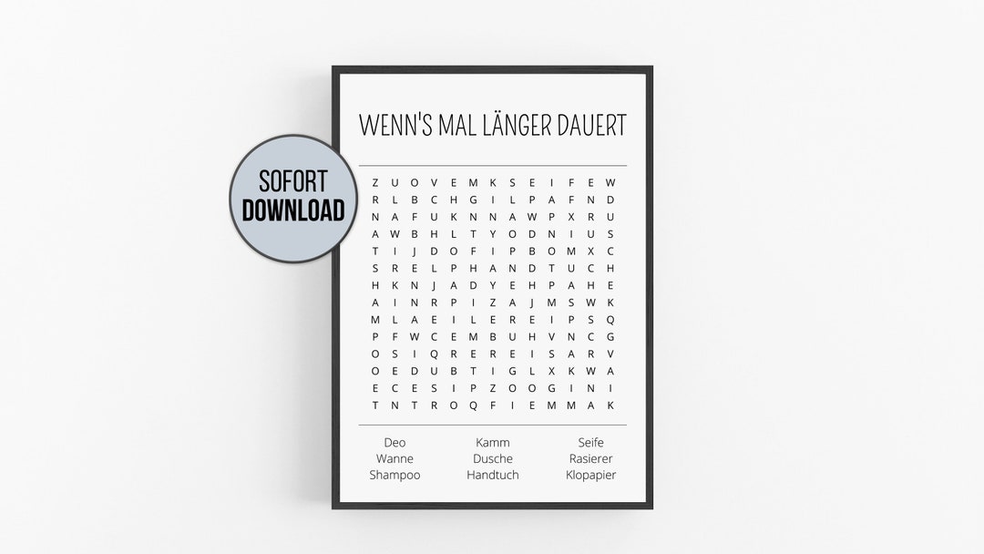 Funny Bathroom Riddles Quiz Deco Poster Picture Toilet Sign - Etsy