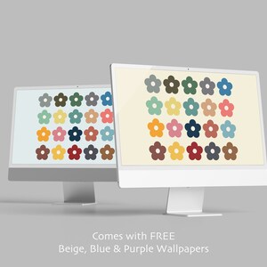20 Vintage Floral Desktop Icons | for Mac & Windows | FREE SOLID ...