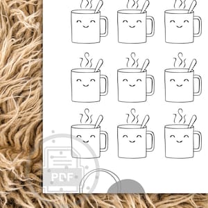 Tea Tracker Sheet | Color in Tea Chart | Tea Lover Journal | PDF File ...