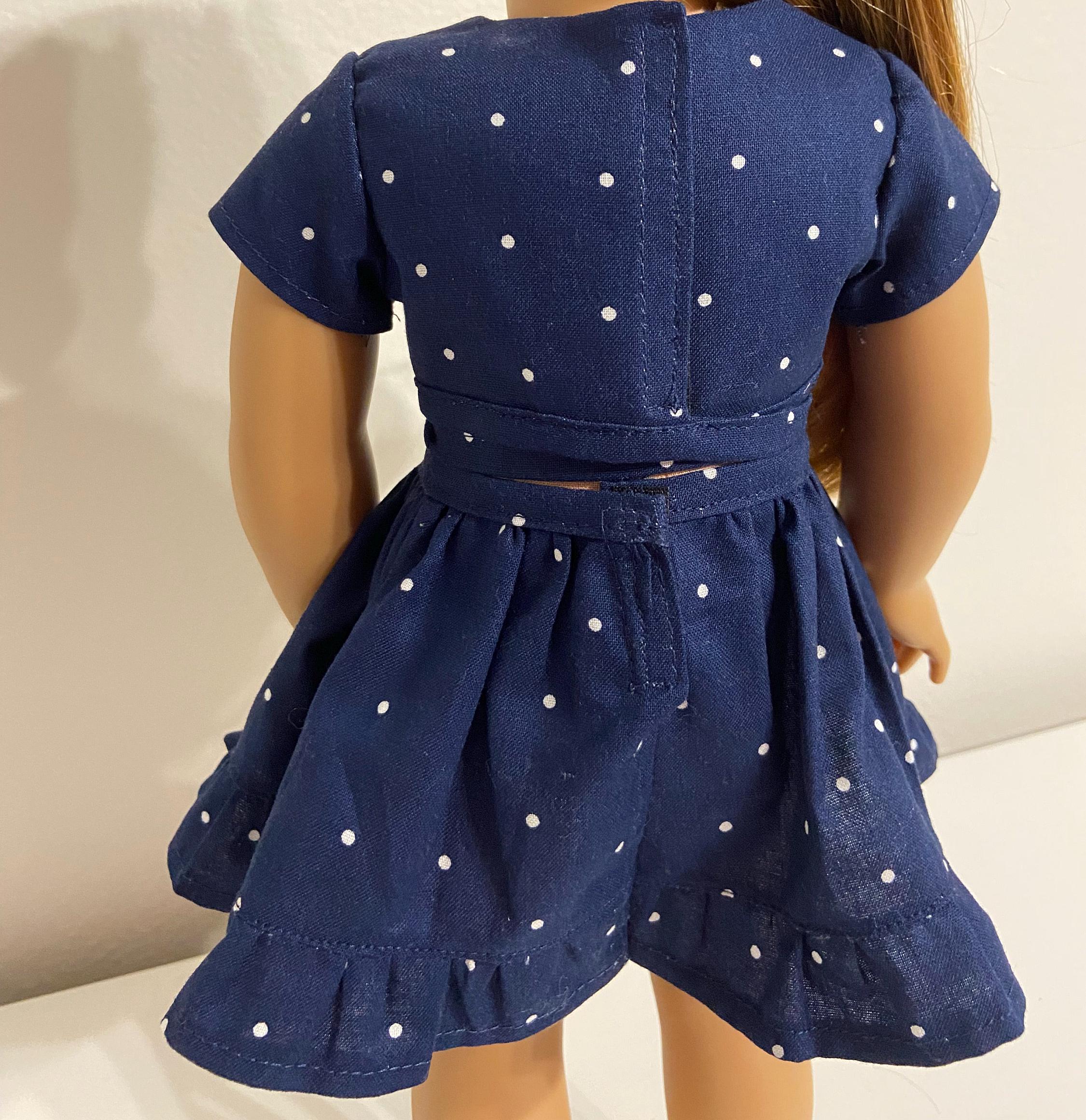 Two Blue Matching Outfit for AG Dolls - Etsy