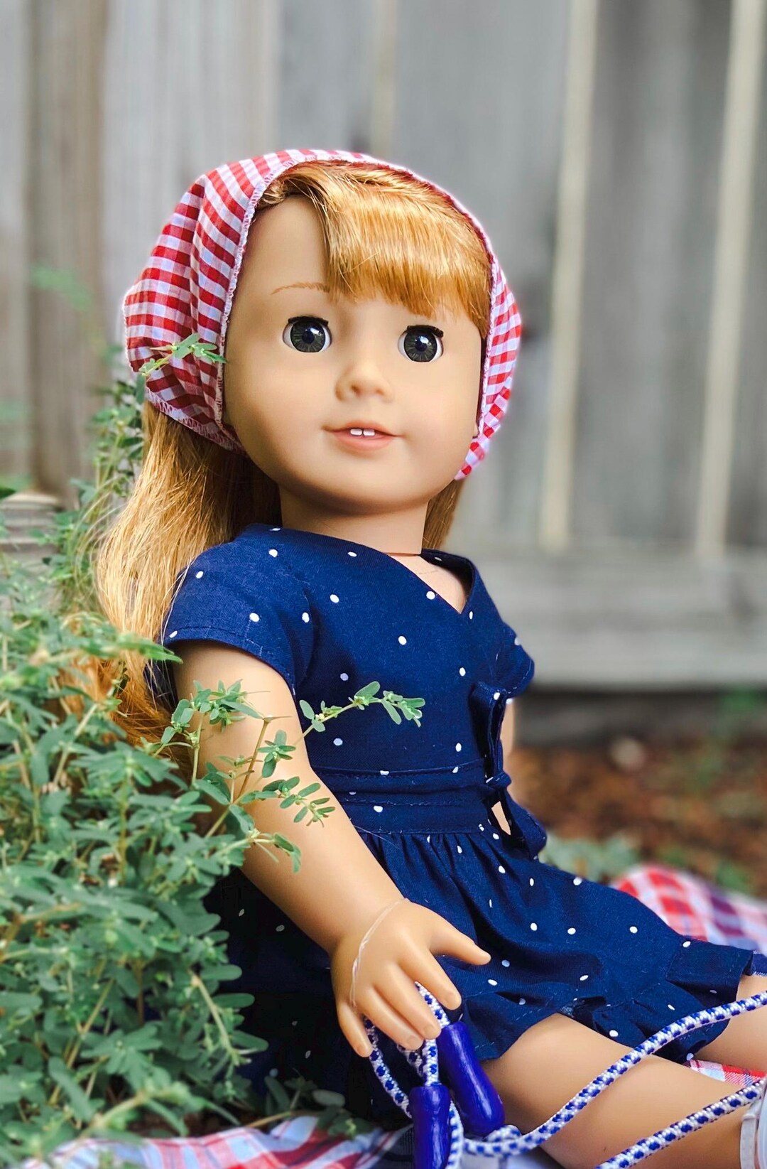 Two Blue Matching Outfit for AG Dolls - Etsy