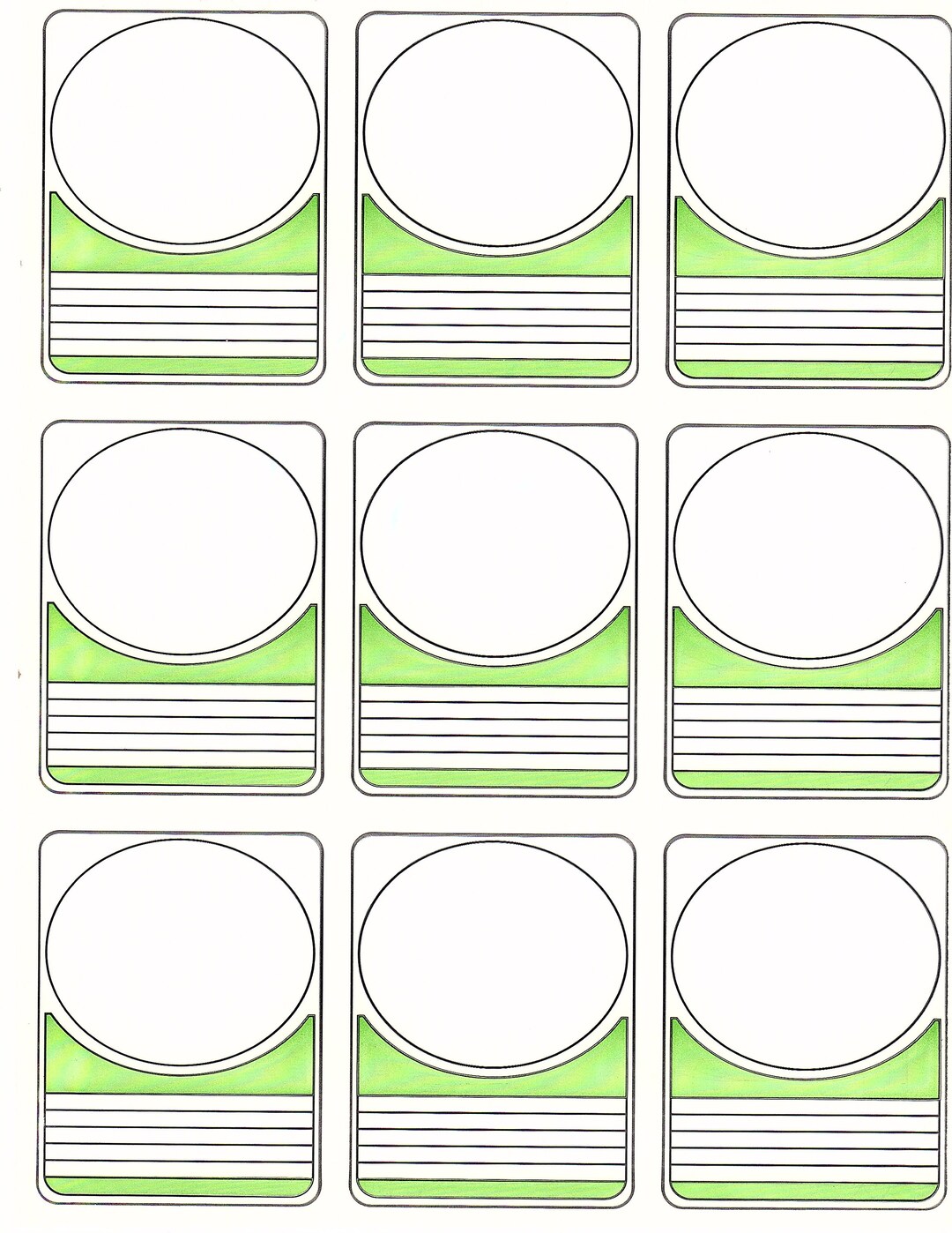 Paint-track Labels: Paint-saver Storage, 9 Self-adhesive Labels - Etsy