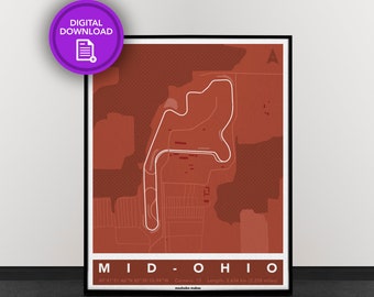 Suzuka Circuit Japanese GP Track Map for Poster Wall Art - Etsy