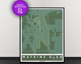 Suzuka Circuit Japanese GP Track Map for Poster Wall Art - Etsy