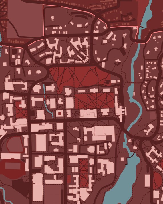 Cornell University Campus Map