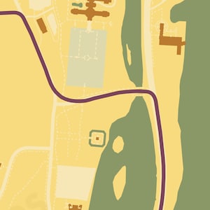 Raceway at Belle Isle | Track Map for Poster Wall Art | IMSA Poster ...