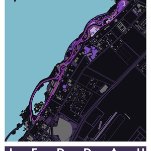 Jeddah Corniche Circuit | Track Map for Poster Wall Art | Formula 1 ...