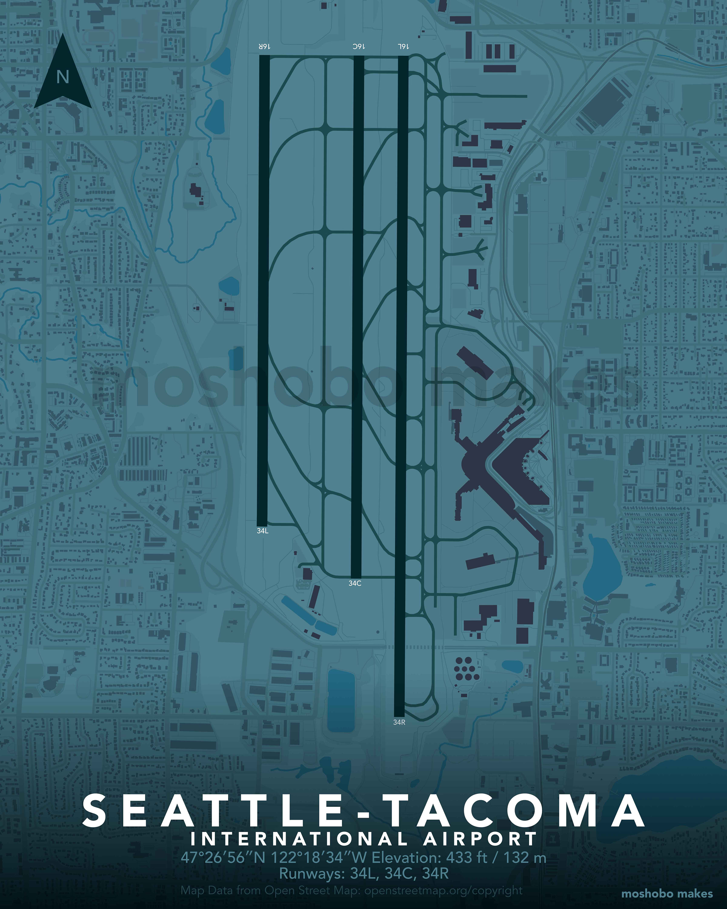 Seatac Airport Map