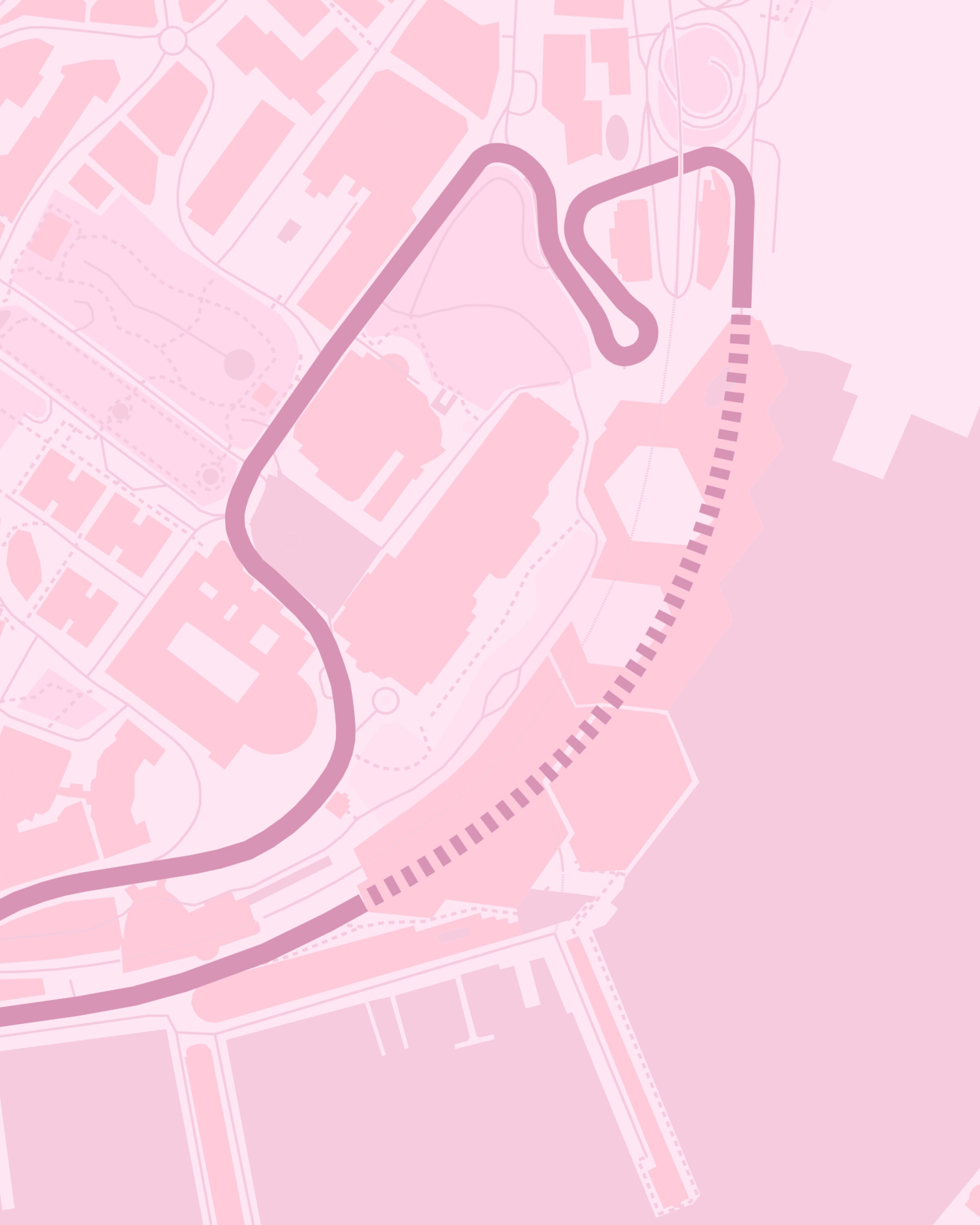 Monaco | Pastel Color Track Map for Poster Wall Art | Formula 1 Poster ...