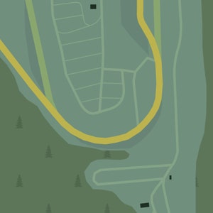 Watkins Glen | Track Map for Poster Wall Art | IMSA, Indycar Poster ...