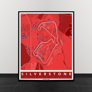 Custom Race Track Map | Digital Download | Personalized Map Poster ...
