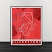 Custom Race Track Map | Digital Download | Personalized Map Poster ...