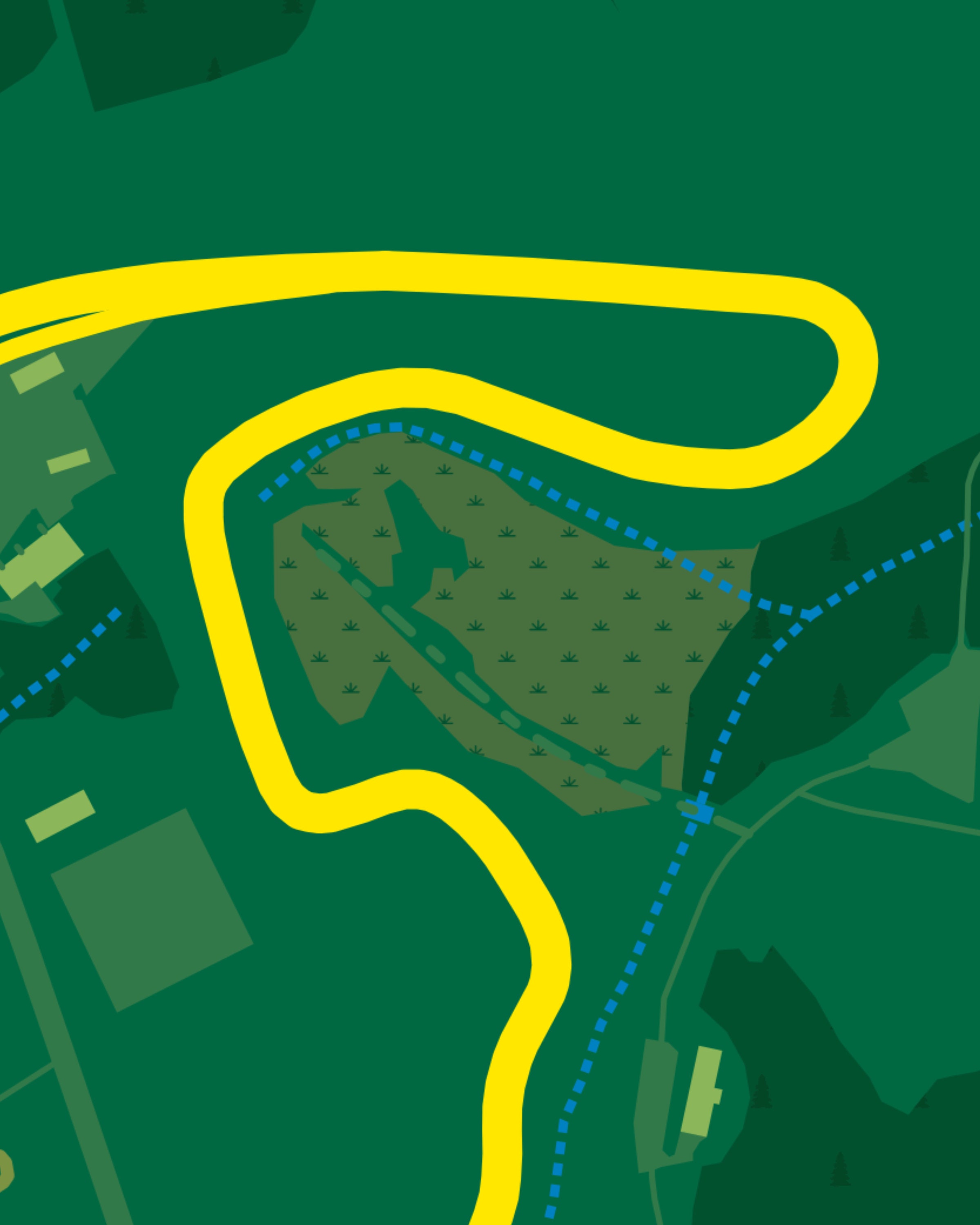 Virginia International Raceway | Track Map for Poster Wall Art | Indy ...