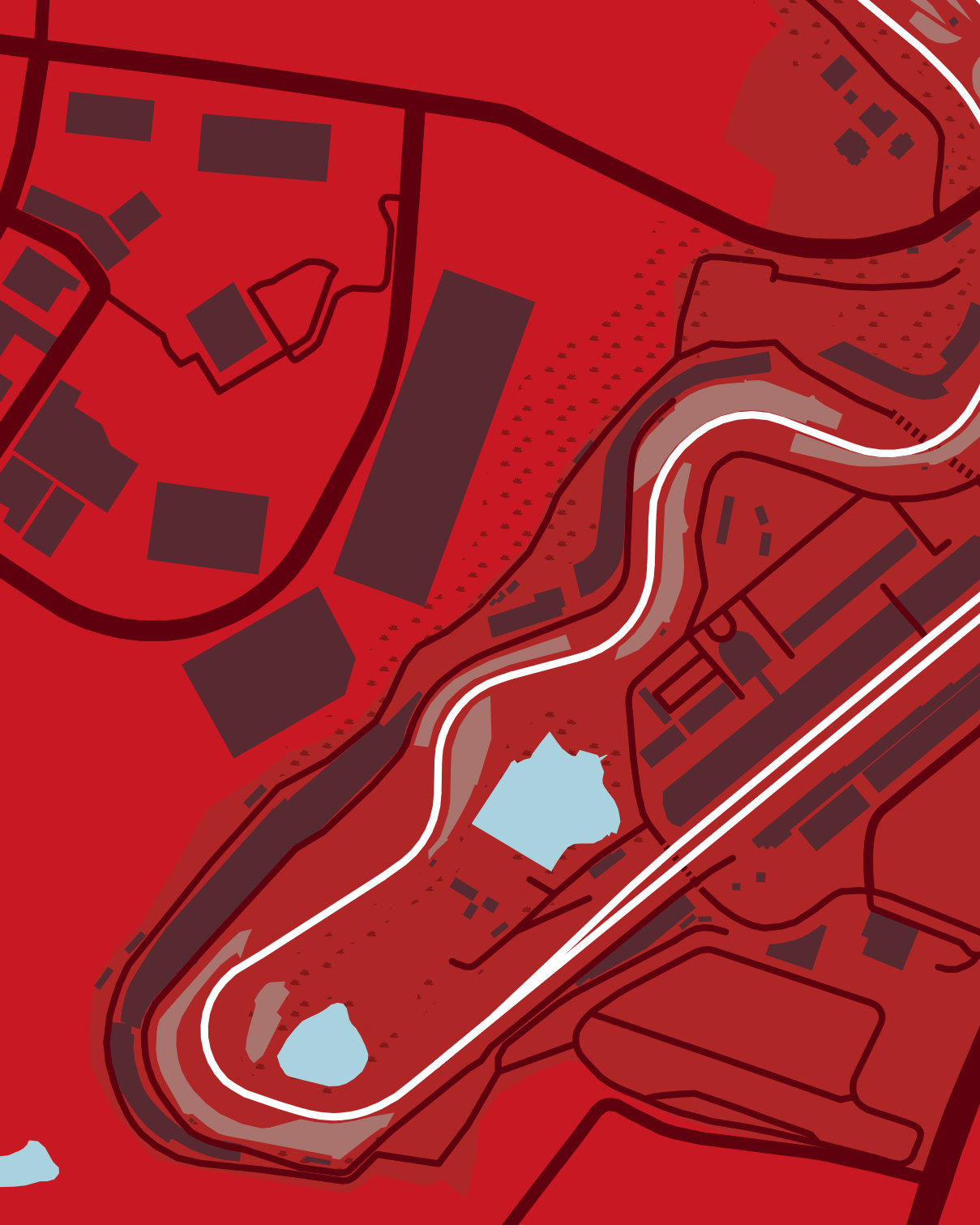 Suzuka Circuit, Japanese GP | Track Map for Poster Wall Art | Formula 1 ...