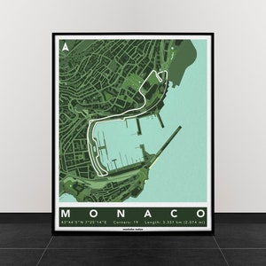 Custom Race Track Map | Digital Download | Personalized Map Poster ...