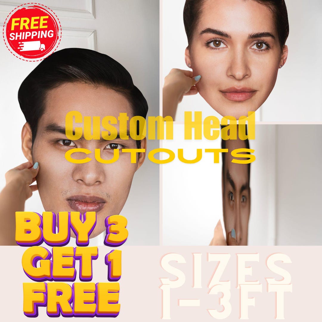 Head Cutouts | Big Heads | Face Cutouts| Graduation| Birthdays | Sports ...