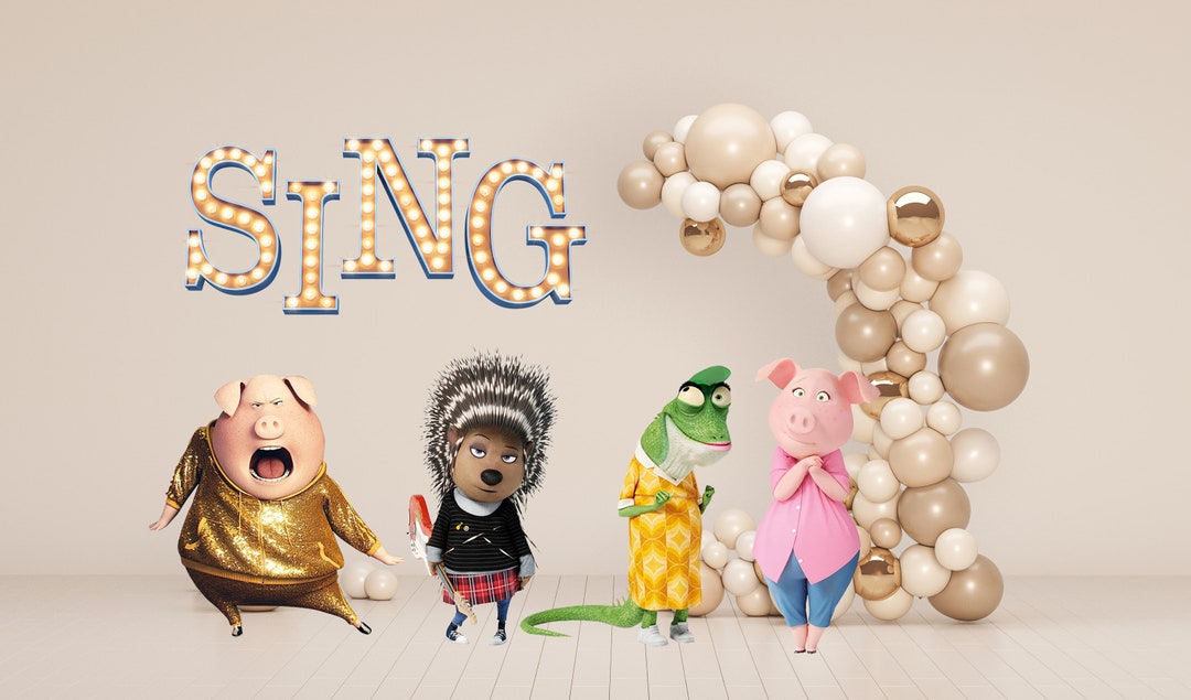 Sing Cutouts/ Custom Characters / Party Props/ Cutouts/frozen/custom ...