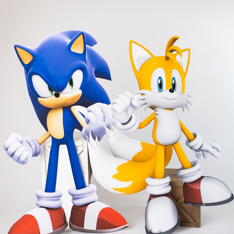 Sonic Cutouts - Etsy