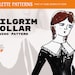 Pilgrim Collar - Sewing Pattern PDF Download - Etsy