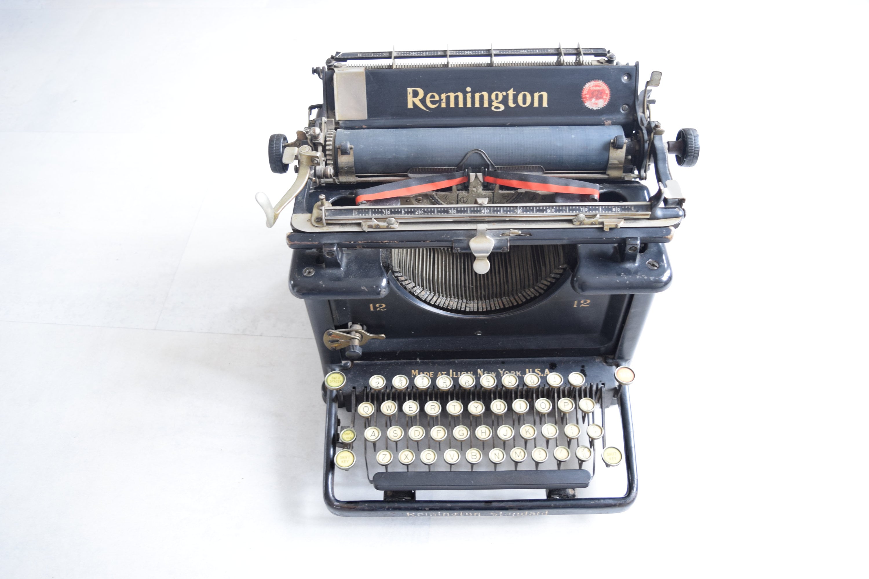 Remington Standard 12 Antique Typewriter Working Art Deco Office - Etsy