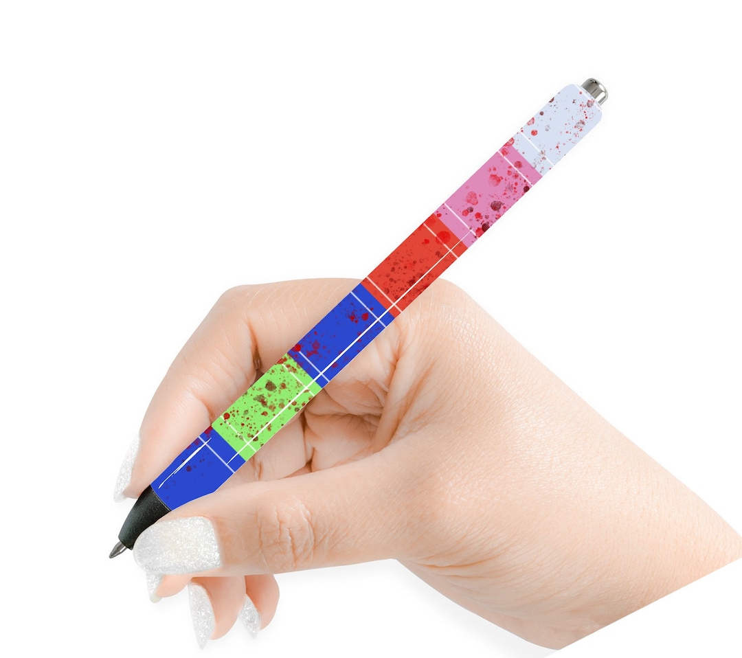 Inspired by Custom Gel Pens Villian and Scary, Halloween Movie Themed ...