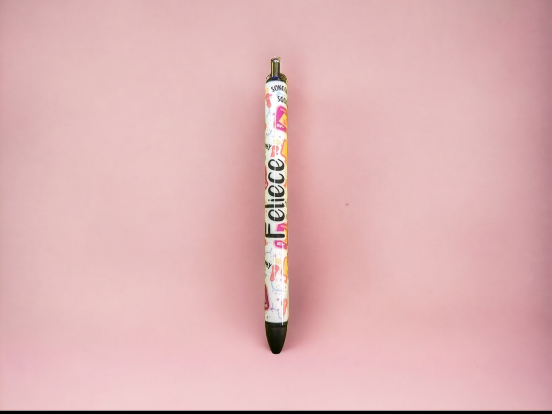 Sonography Pens Personalized Epoxy Gel Pens for Ultrasound Techs - Etsy