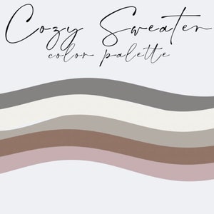 Color Palette in Cozy Colors, Canva Color Palette, Consumer Goods Color ...