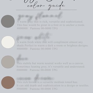 Color Palette in Cozy Colors, Canva Color Palette, Consumer Goods Color ...