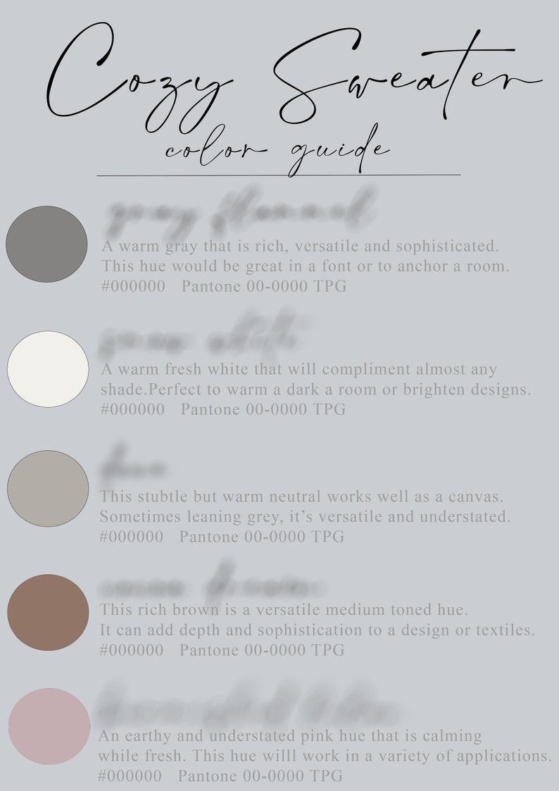 Color Palette in Cozy Colors, Canva Color Palette, Consumer Goods Color ...