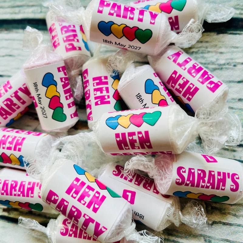 Mini Hen Do Sweet - Etsy UK