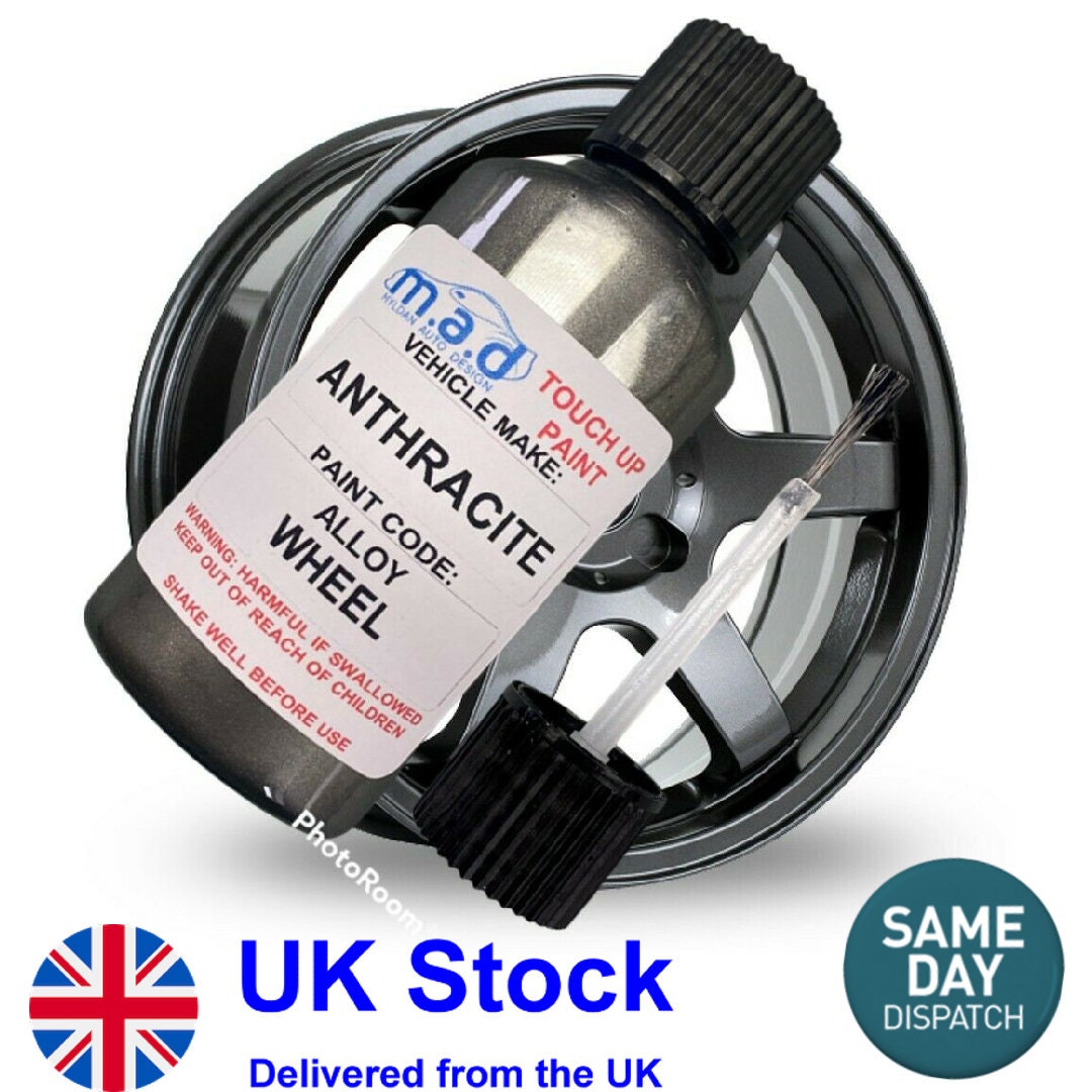MAD Paints 30ml Anthracite Grey Alloy Wheel Touch up Paint Wheel ...
