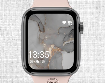 Smart Watch Cover smartwatch Face, black Geometric - Etsy