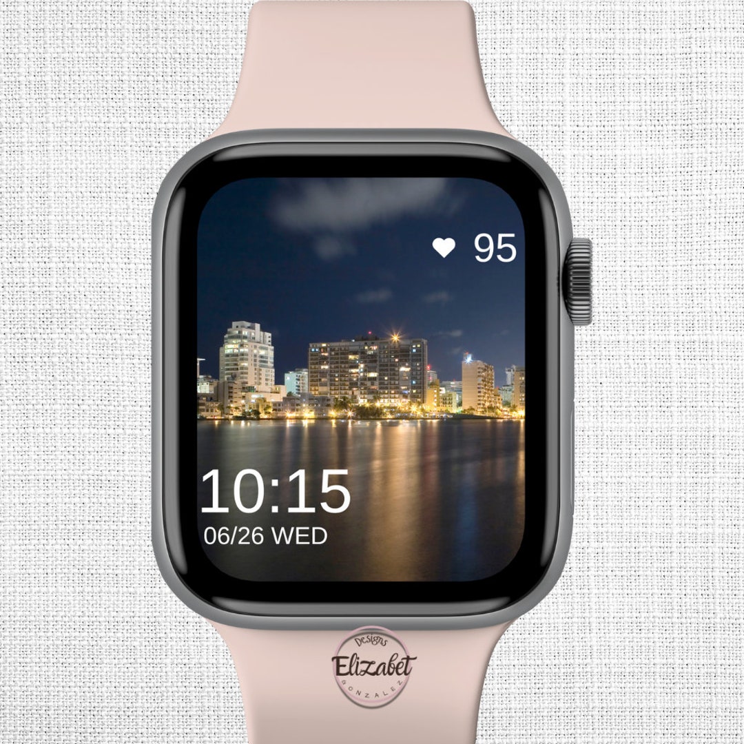 Smart Watch Cover smartwatch Face, with the Awesome Condado in Puerto ...