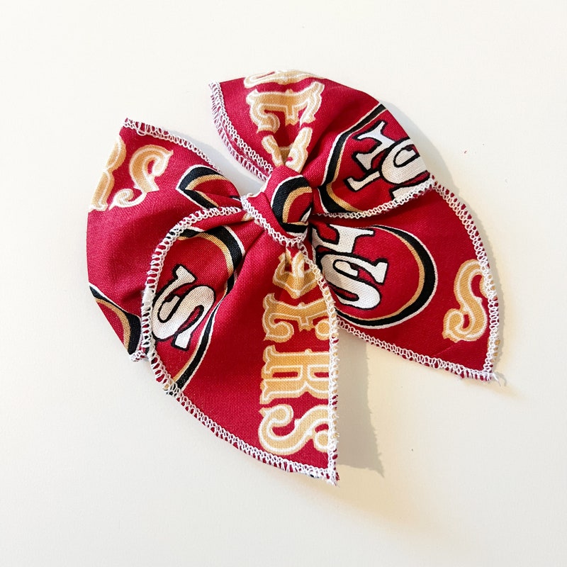 49ers Hair Bow - Etsy