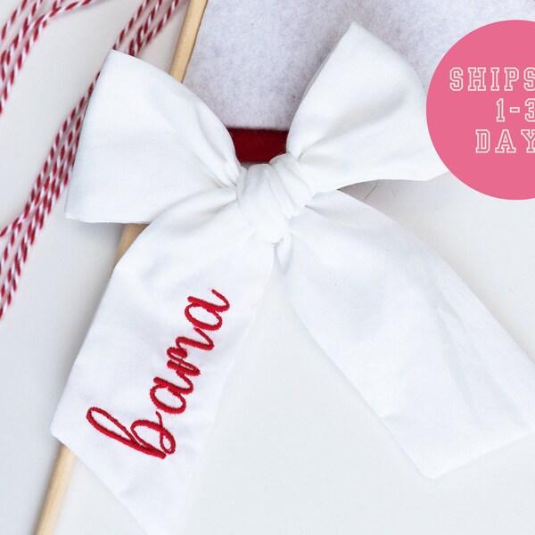 Alabama Hair Bow - Etsy