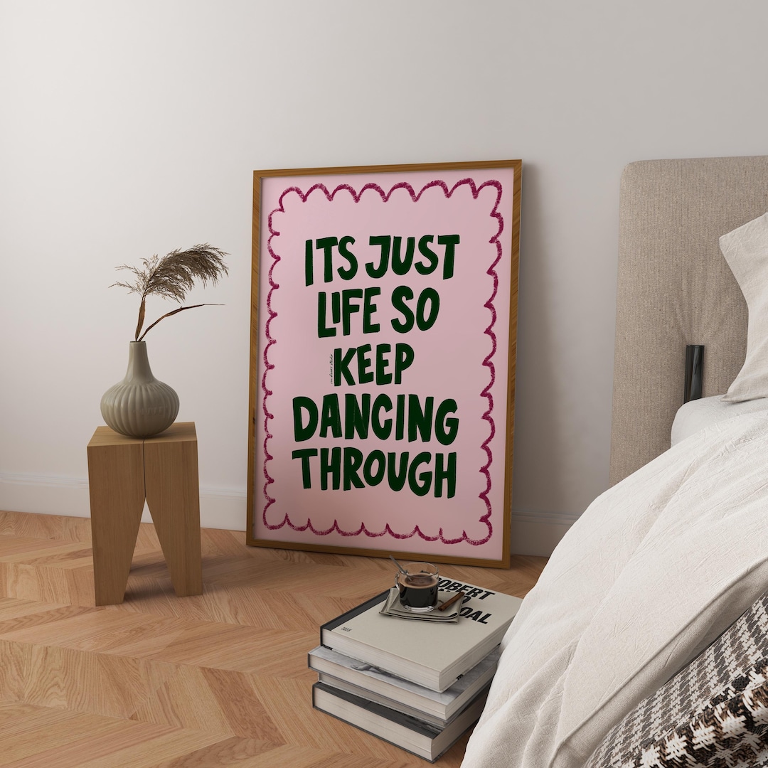 Dancing Through Life Art Print Poster, Movie Theatre Broadway Print ...