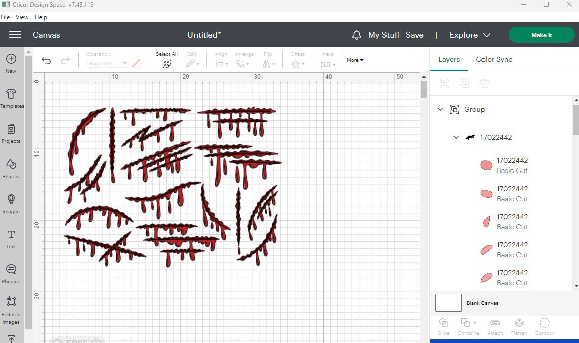 Blood Slash Drips Splatter, Halloween Claw Scratches Svg, Bloody Claw ...